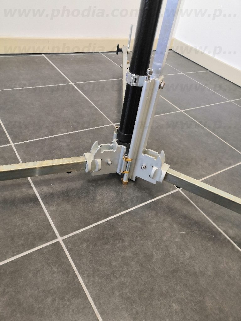 Mat téléscopique carbone - 100% carbone - Prise de vue aérienne